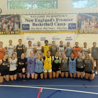 Basketball Clinic And Clients - Hoop Town Camp